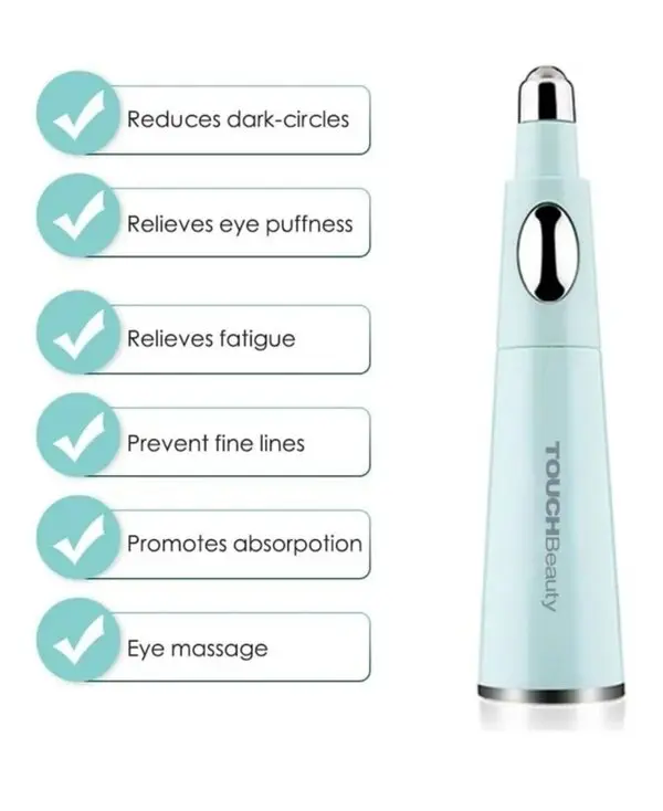 TOUCHBEAUTY 2 In 1 Sonic Facial Brush Cleanser Eye Massager
