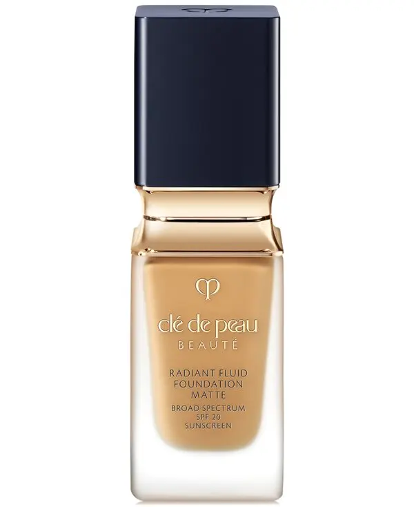 CLE DE PEAU BEAUTE Radiant Fluid Foundation Matte Broad Spectrum Spf 20 Sunscreen - Bf60 Deep Tan Buff