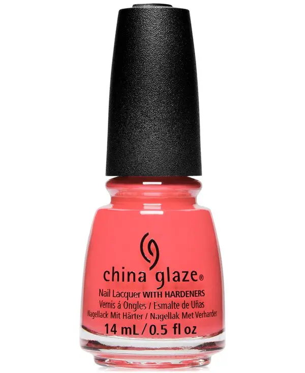 CHINA GLAZE Nail Lacquer With Hardeners - Flip Flop Fantasy