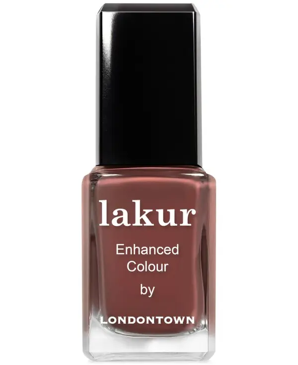 LONDONTOWN Lakur Enhanced Color Nail Polish - Oud Mood (rich Hot Chocolate)