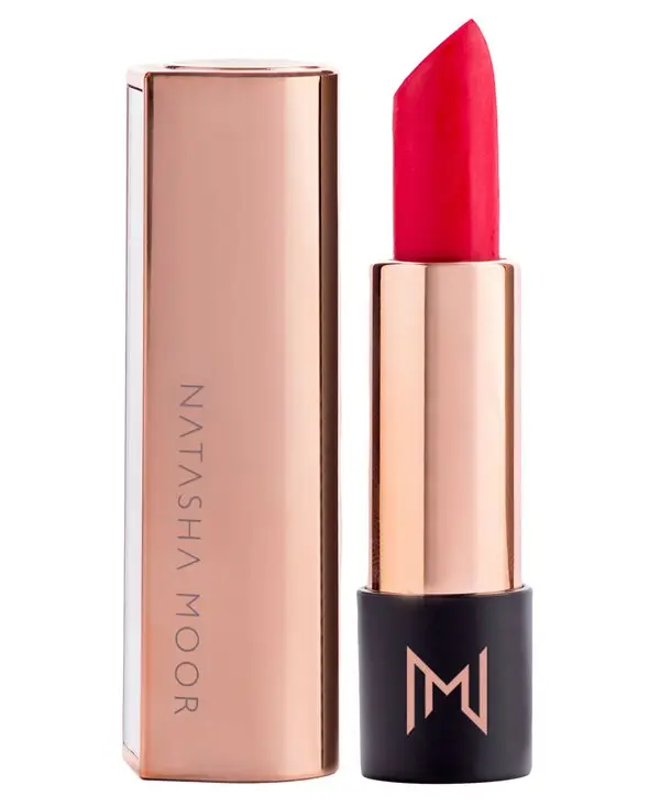 NATASHA MOOR Silk Suede Lipstick - Fearless