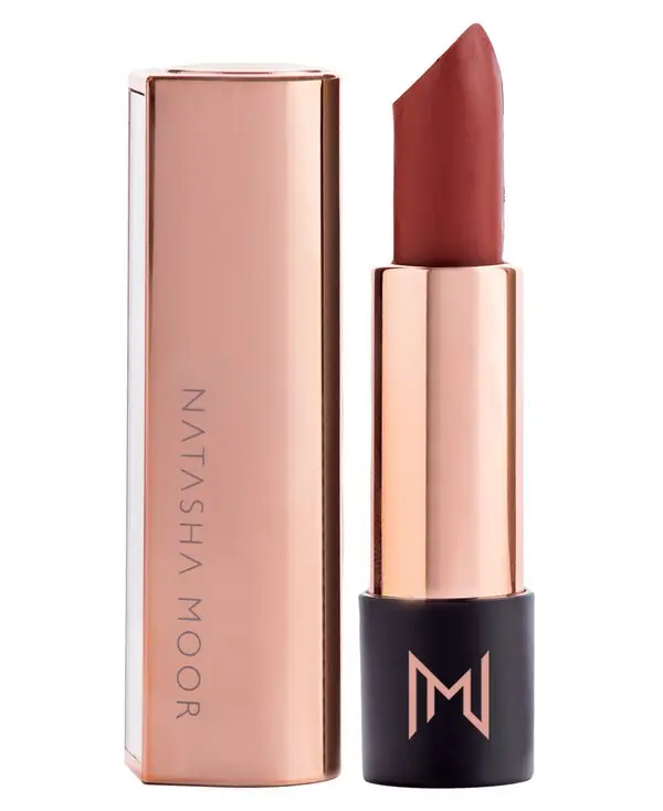 NATASHA MOOR Silk Suede Lipstick - Titan