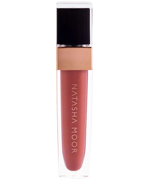 NATASHA MOOR Molten Matte Liquid Lipstick - Bulletproof
