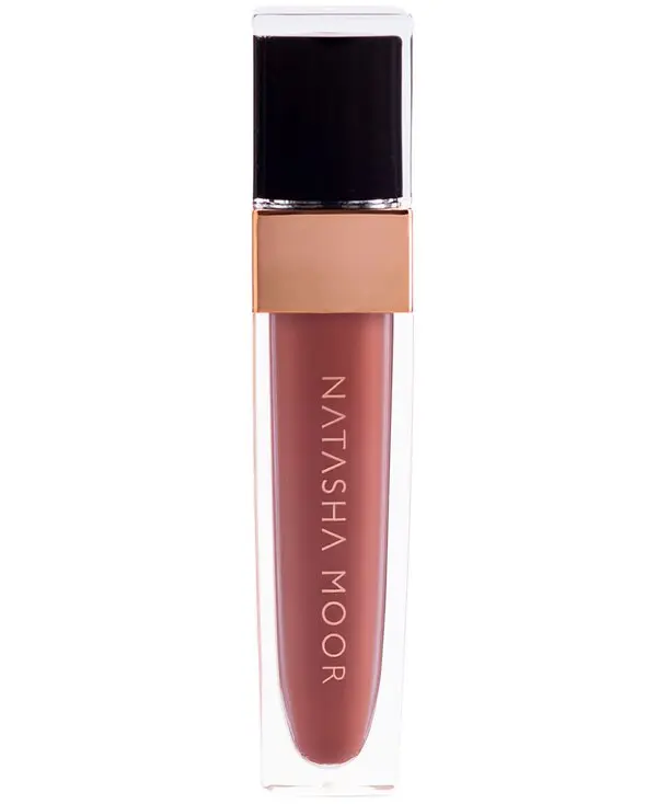 NATASHA MOOR Molten Matte Liquid Lipstick - Hustler