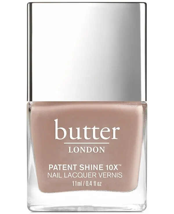 BUTTER LONDON Patent Shine 10x Nail Lacquer - Yummy Mummy (cool Beige Shimmer)