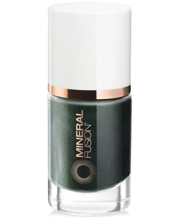 MINERAL FUSION Nail Lacquer - Smoke  Mirrors (shimmery Green Grey Meta