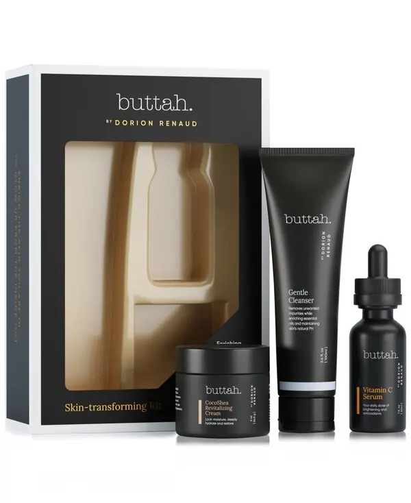 BUTTAH SKIN 3-pc Skin Transforming Kit With Cocoshea Revitalizing Cream