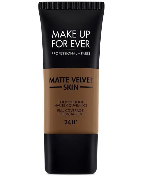 MAKE UP FOR EVER Matte Velvet Skin Full Coverage Foundation Y445 - R540 - Dark Brown