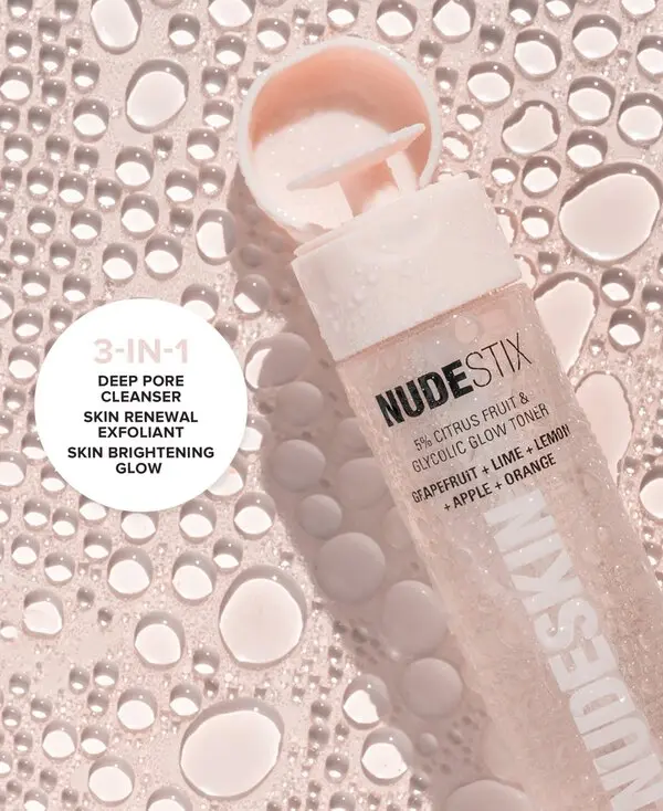 NUDESTIX Nudeskin 5% Citrus Fruit & Glycolic Glow Toner - No Color