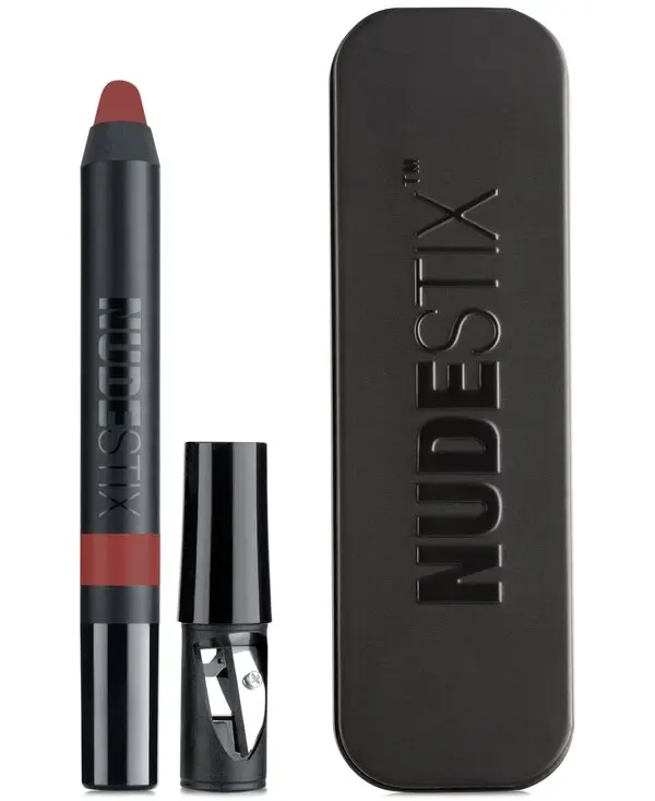 NUDESTIX Magnetic Matte Lip Color - Burgundy (matte Corduroy Circa 60's)