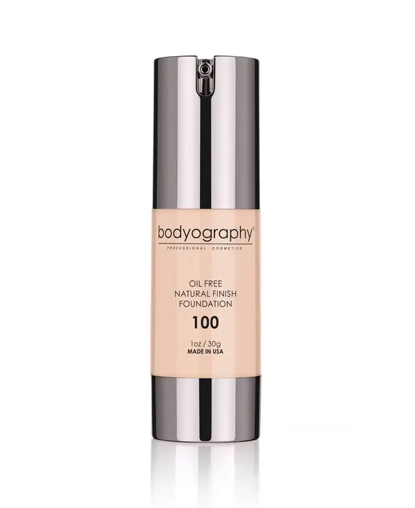 BODYOGRAPHY Natural Finish Foundation - 100 Light (neutral Undertone)