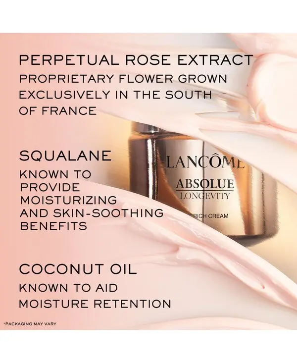 LANCOME Absolue Revitalizing & Brightening Rich Cream With Grand Rose Extracts - No Color