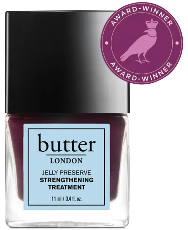 BUTTER LONDON Jelly Preserve Strengthening Nail Treatment - Victoria Plum