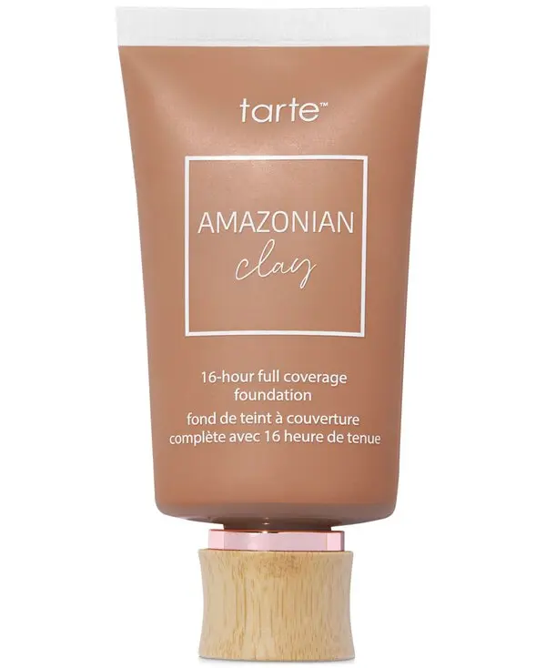 TARTE Amazonian Clay 16-hour Full Coverage Foundation 12b Fairbeige - 51s Deepsand - Deep Skin With Warm,gold