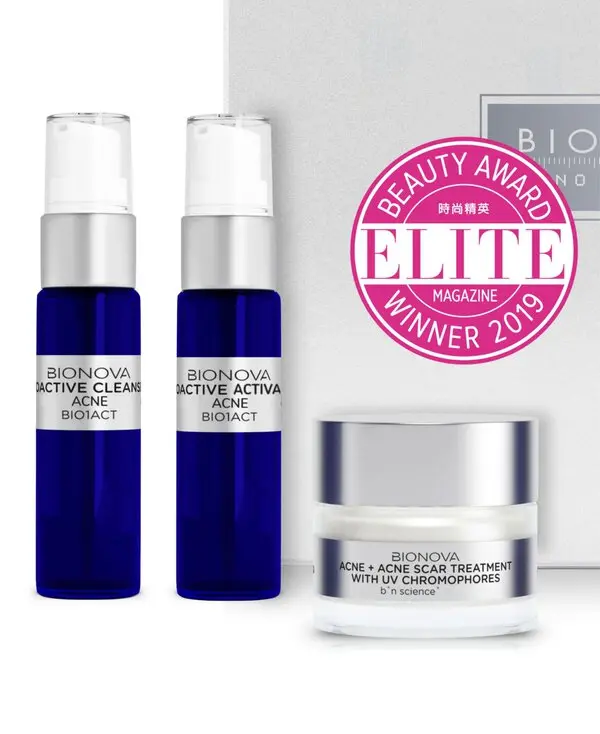 BIONOVA Acne + Acne Scar Discovery Collection With Uv Chromophores - No Color