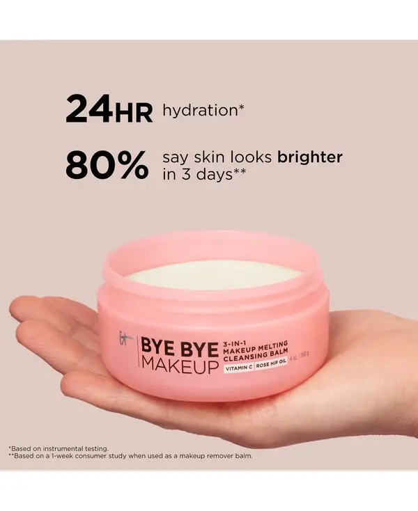 IT COSMETICS Bye Bye Makeup 3-in-1 Makeup Melting Cleansing Balm - No Color