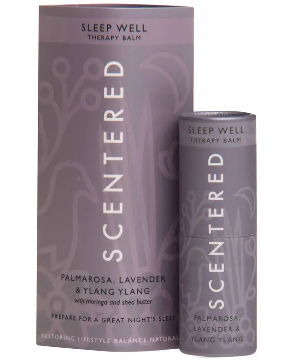 SCENTERED Sleep Well Wellbeing Ritual Aromatherapy Balm