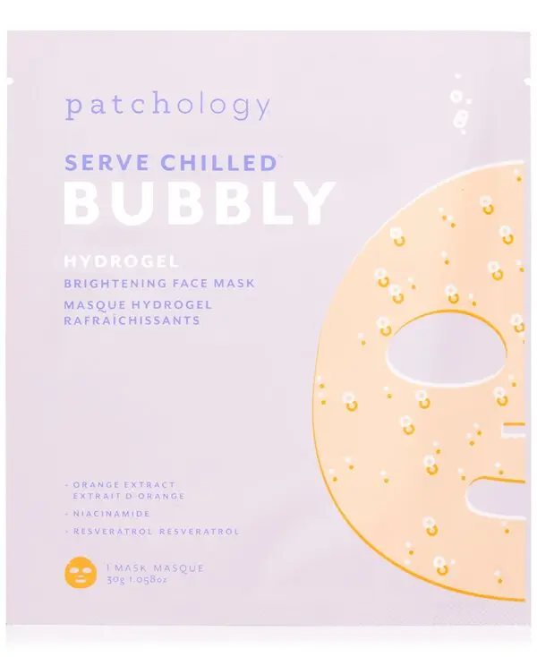 PATCHOLOGY Bubbly Cheeks Brightening Hydrogel Face Mask - No Color