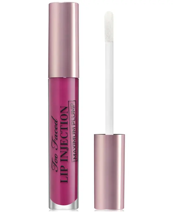 TOO FACED Lip Injection Maximum Plump Extra-strength Lip Plumping Gloss - Berry Crush