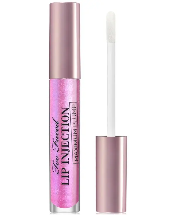 TOO FACED Lip Injection Maximum Plump Extra-strength Lip Plumping Gloss - Lavender Daze