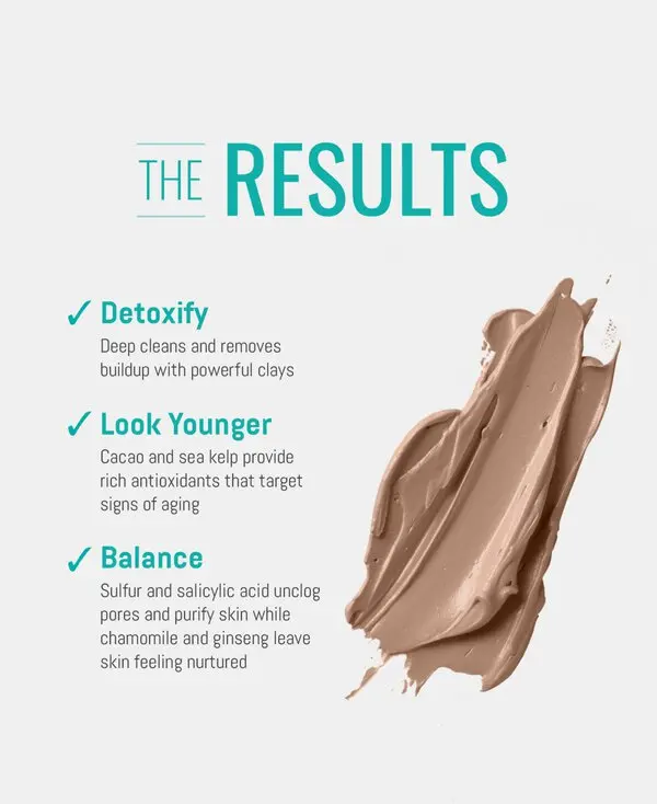 HERBAL DYNAMICS BEAUTY Cacao And Chamomile Clearing Clay Mask