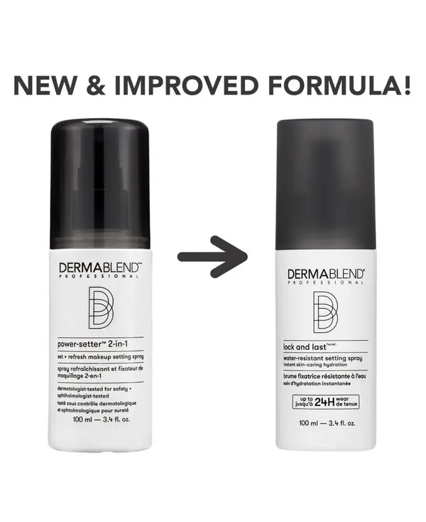 DERMABLEND Lock & Last Water-resistant Setting Spray