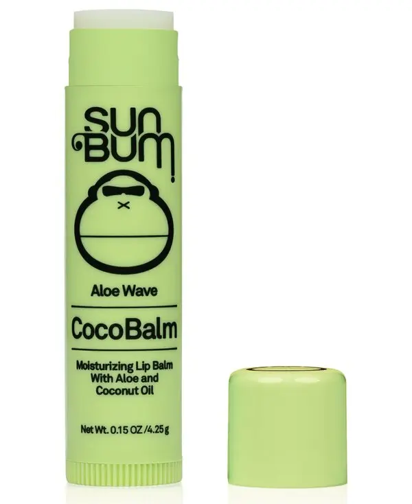 SUN BUM Coco Balm Moisturizing Lip Balm - Aloe Wave