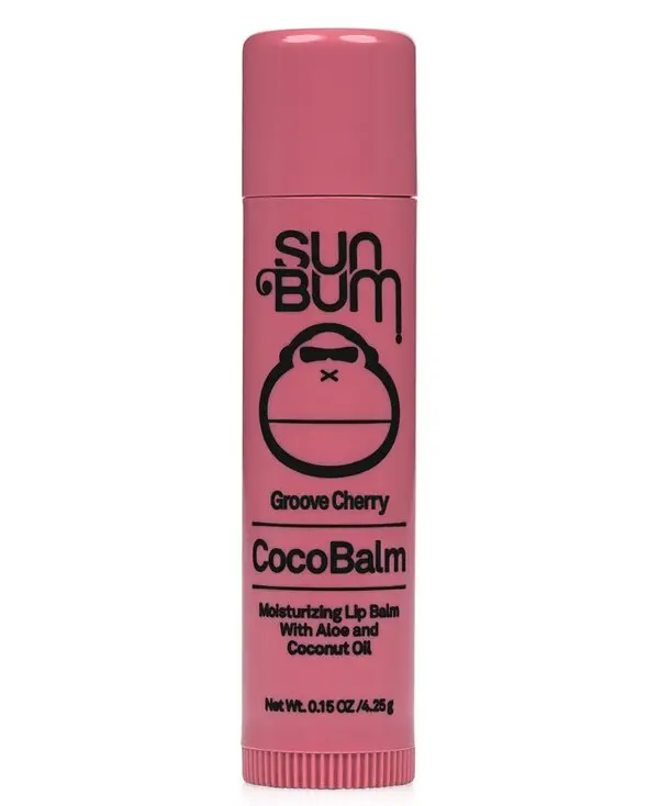 SUN BUM Coco Balm Moisturizing Lip Balm - Groov Cherry