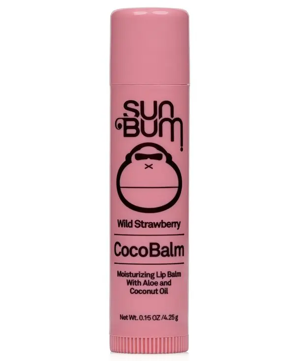 SUN BUM Coco Balm Moisturizing Lip Balm - Wild Strawberry