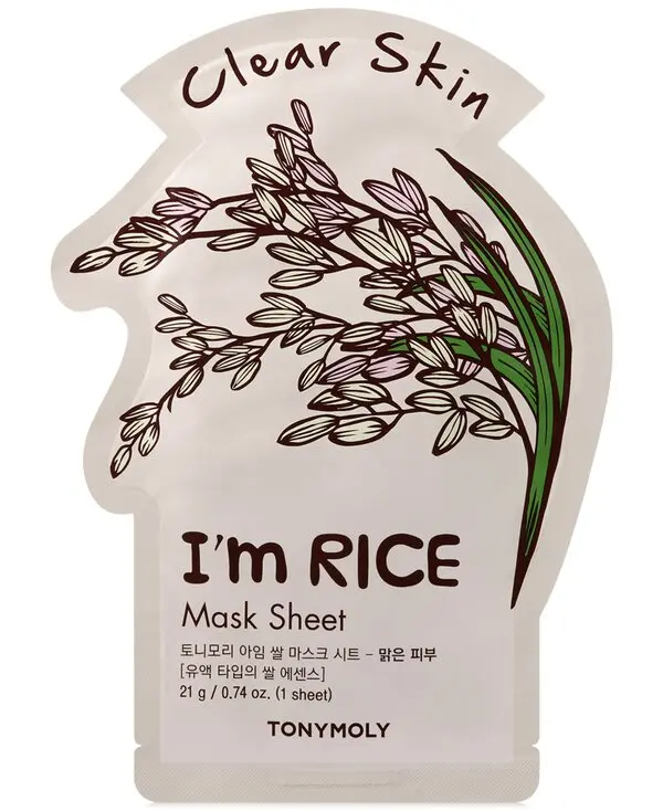 TONYMOLY I'm Rice Sheet Mask - No Color
