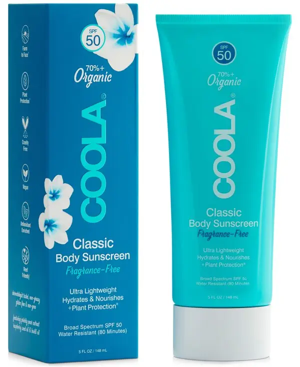COOLA Classic Body Sunscreen Lotion Spf 50 - No Color