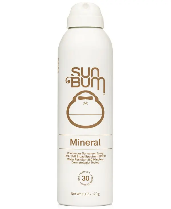 SUN BUM Mineral Continuous Sunscreen Spray Spf 30 - No Color