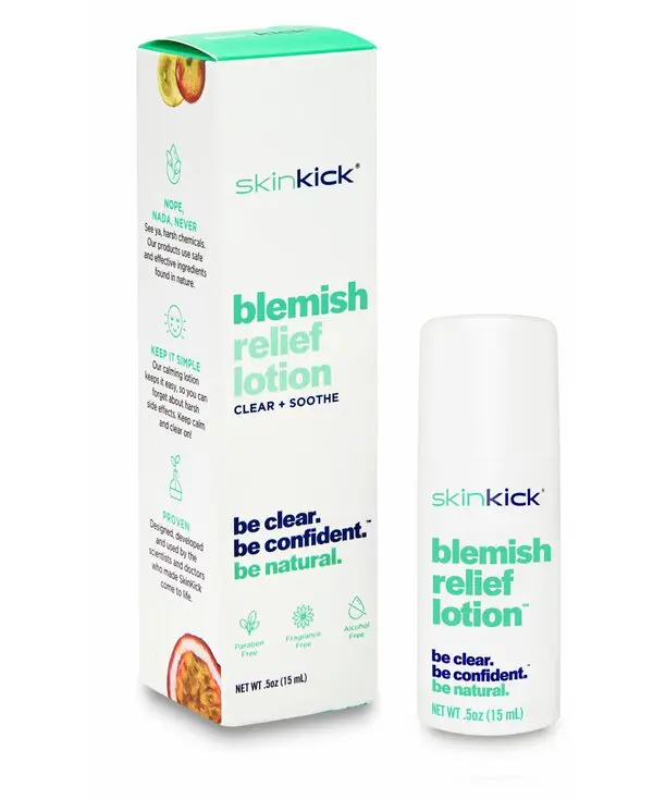 SKINKICK Blemish Relief Lotion - No Color