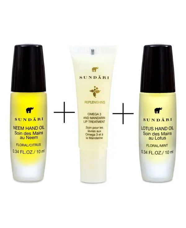 SUNDARI Hand And Lip Care Set