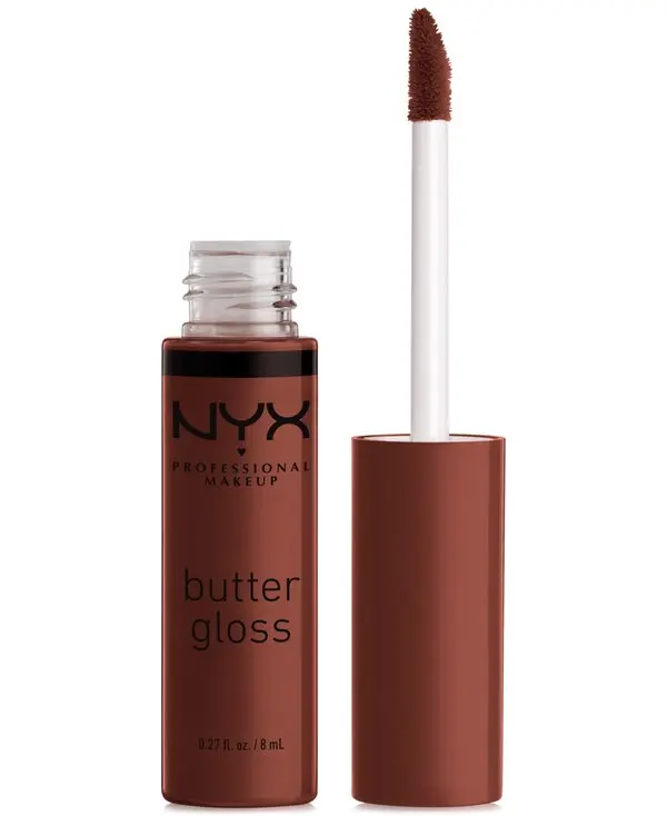 NYX PROFESSIONAL MAKEUP Butter Gloss Non-stick Lip Gloss - Brownie Drip