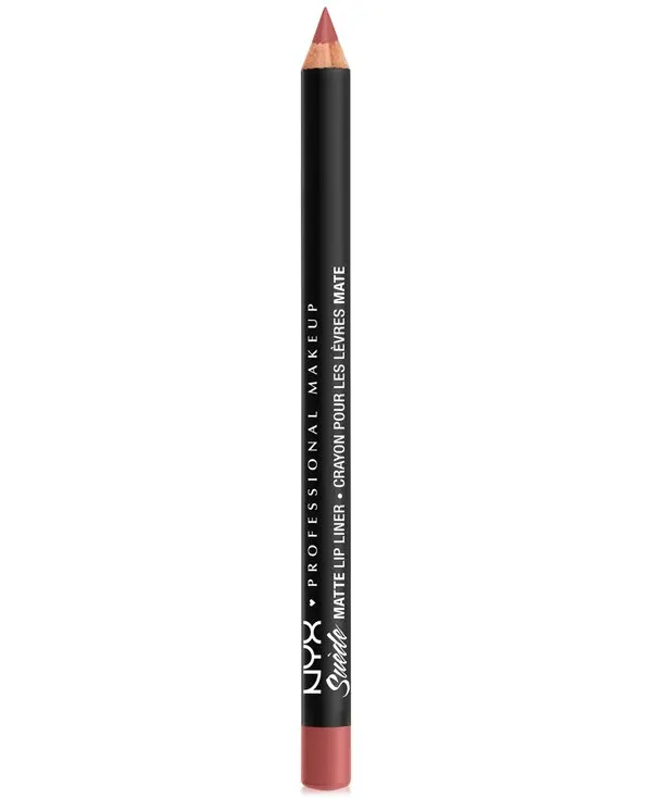 NYX PROFESSIONAL MAKEUP Suede Matte Lip Liner - Brunch Me (light Dusty Rose)