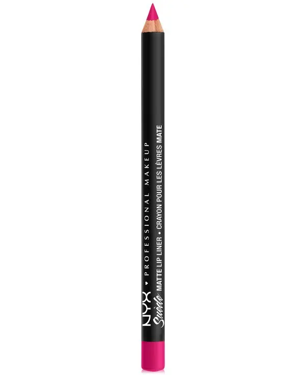 NYX PROFESSIONAL MAKEUP Suede Matte Lip Liner - Clinger (hot Pink)