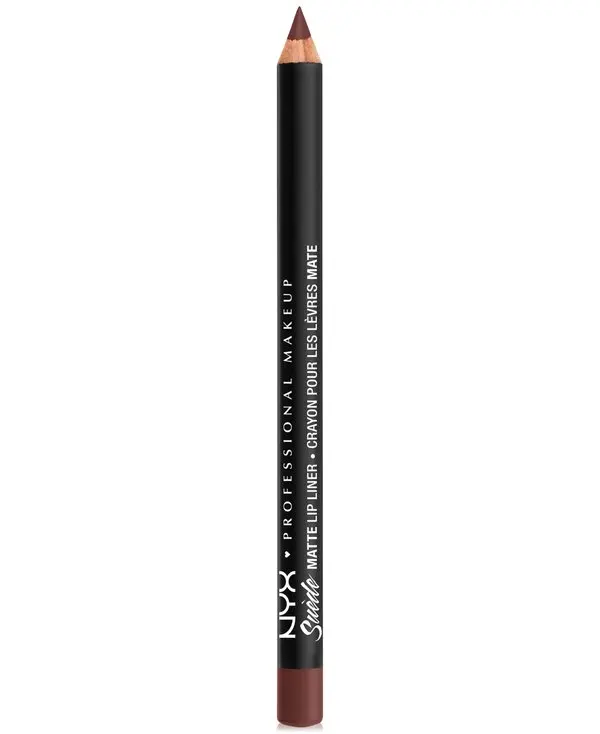 NYX PROFESSIONAL MAKEUP Suede Matte Lip Liner - Cold Brew (true Brown)