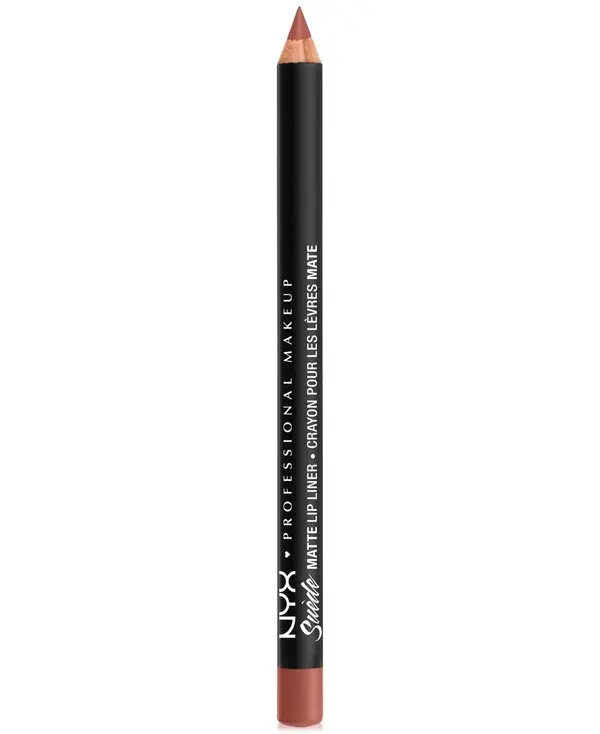 NYX PROFESSIONAL MAKEUP Suede Matte Lip Liner - Free Spirit (med Nude With Pink)