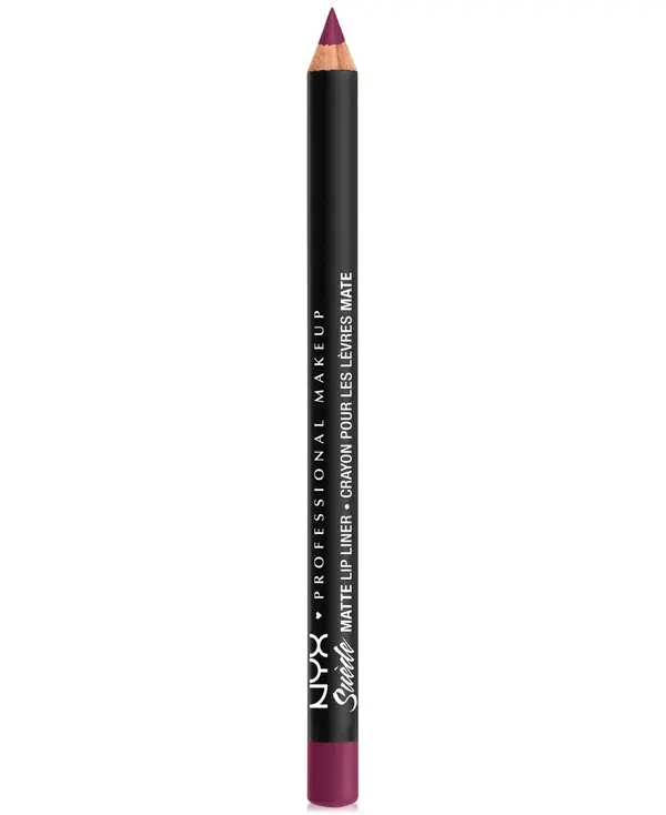 NYX PROFESSIONAL MAKEUP Suede Matte Lip Liner - Girl,bye (berry)
