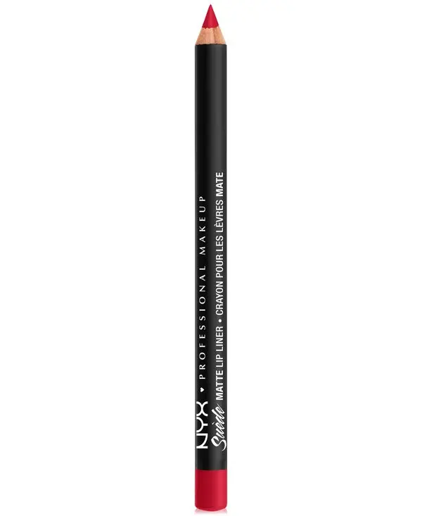 NYX PROFESSIONAL MAKEUP Suede Matte Lip Liner - Spicy (true Red)