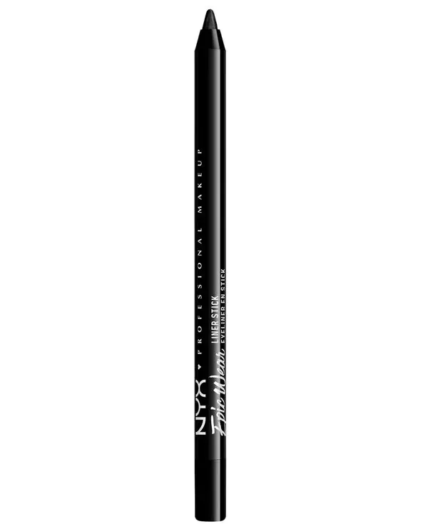 NYX PROFESSIONAL MAKEUP Epic Wear Liner Stick Long-lasting Eyeliner Pencil - 8 Pitch Black (black)