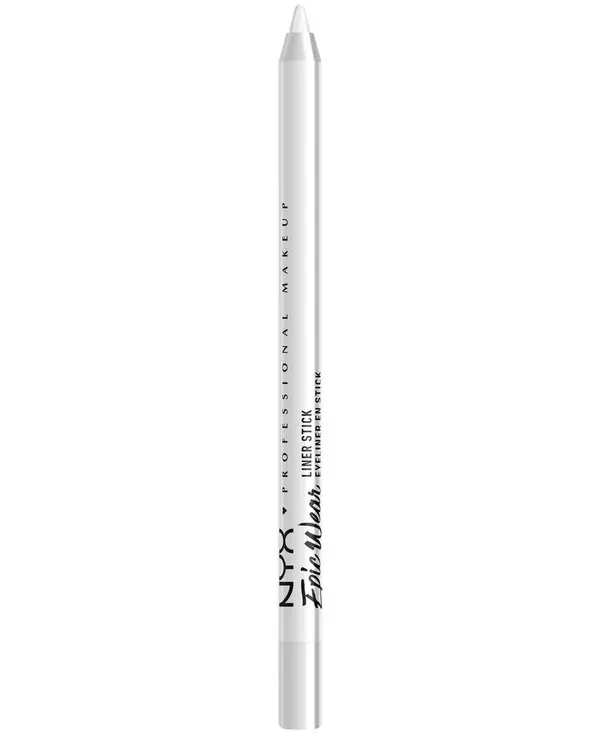 NYX PROFESSIONAL MAKEUP Epic Wear Liner Stick Long-lasting Eyeliner Pencil - 9 Pure White (white)