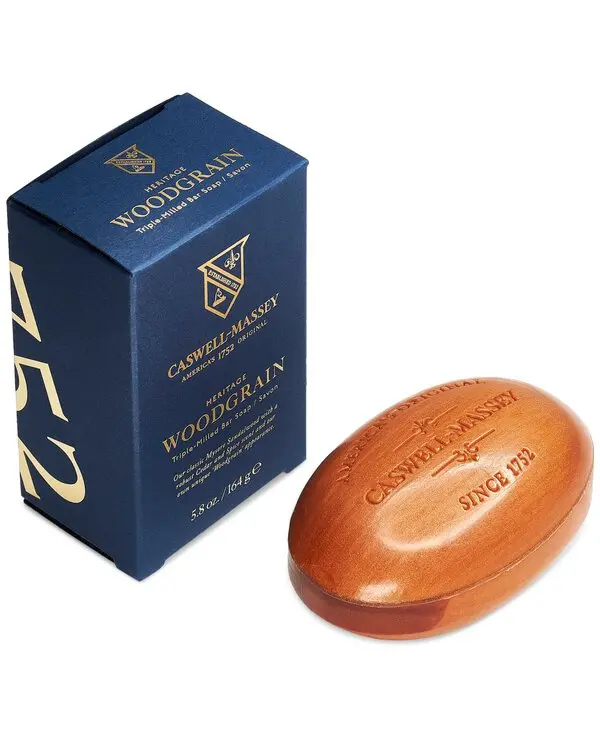 CASWELL-MASSEY Heritage Woodgrain Sandalwood Bar Soap - No Color