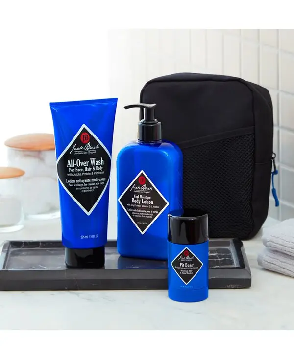 Jack Black 4-pc. Clean & Cool Body Basics Set