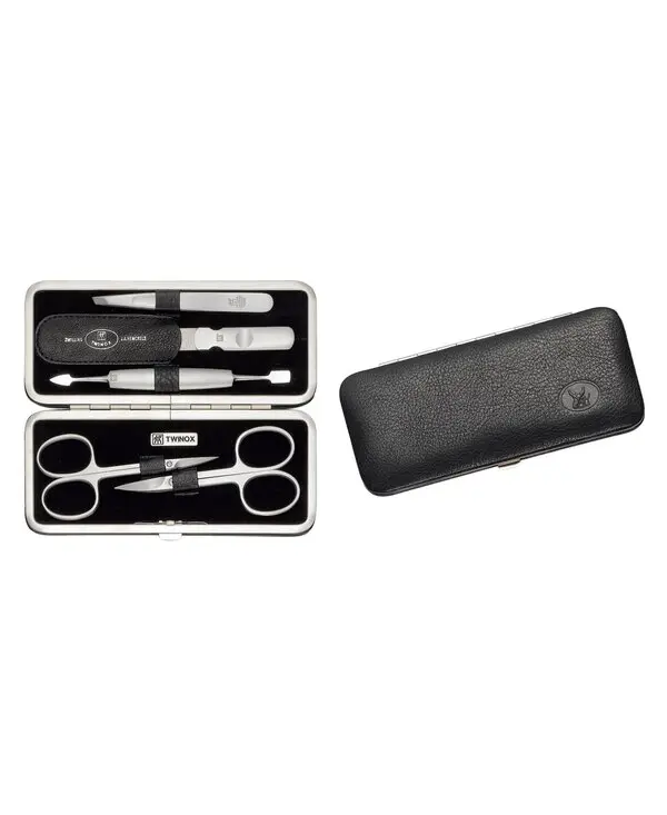 ZWILLING Beauty Twinox 5 Piece Frame Cast Beauty Tool Set - Black
