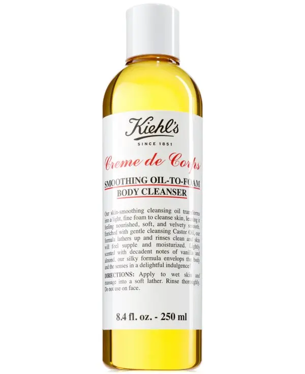KIEHL'S SINCE 1851 Creme De Corps Smoothing Oil-to-foam Body Cleanser - No Color