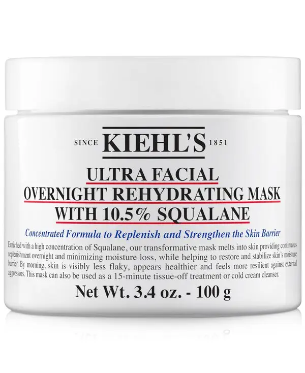 KIEHL'S SINCE 1851 Ultra Facial Overnight Hydrating Mask With 10.5% Squalane - No Color