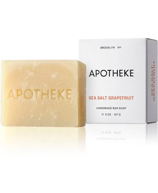 APOTHEKE Sea Salt Grapefruit Bar Soap - No Color
