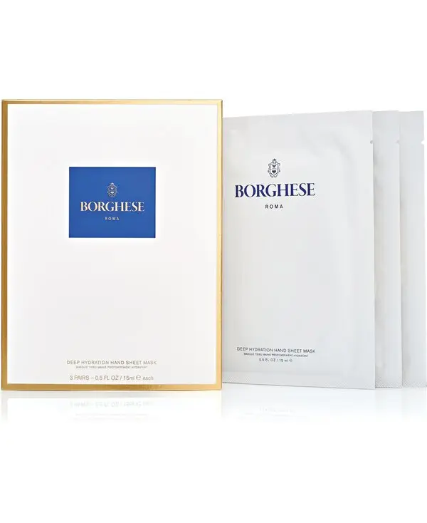 BORGHESE Deep Hydration Hand Sheet Masks - No Color